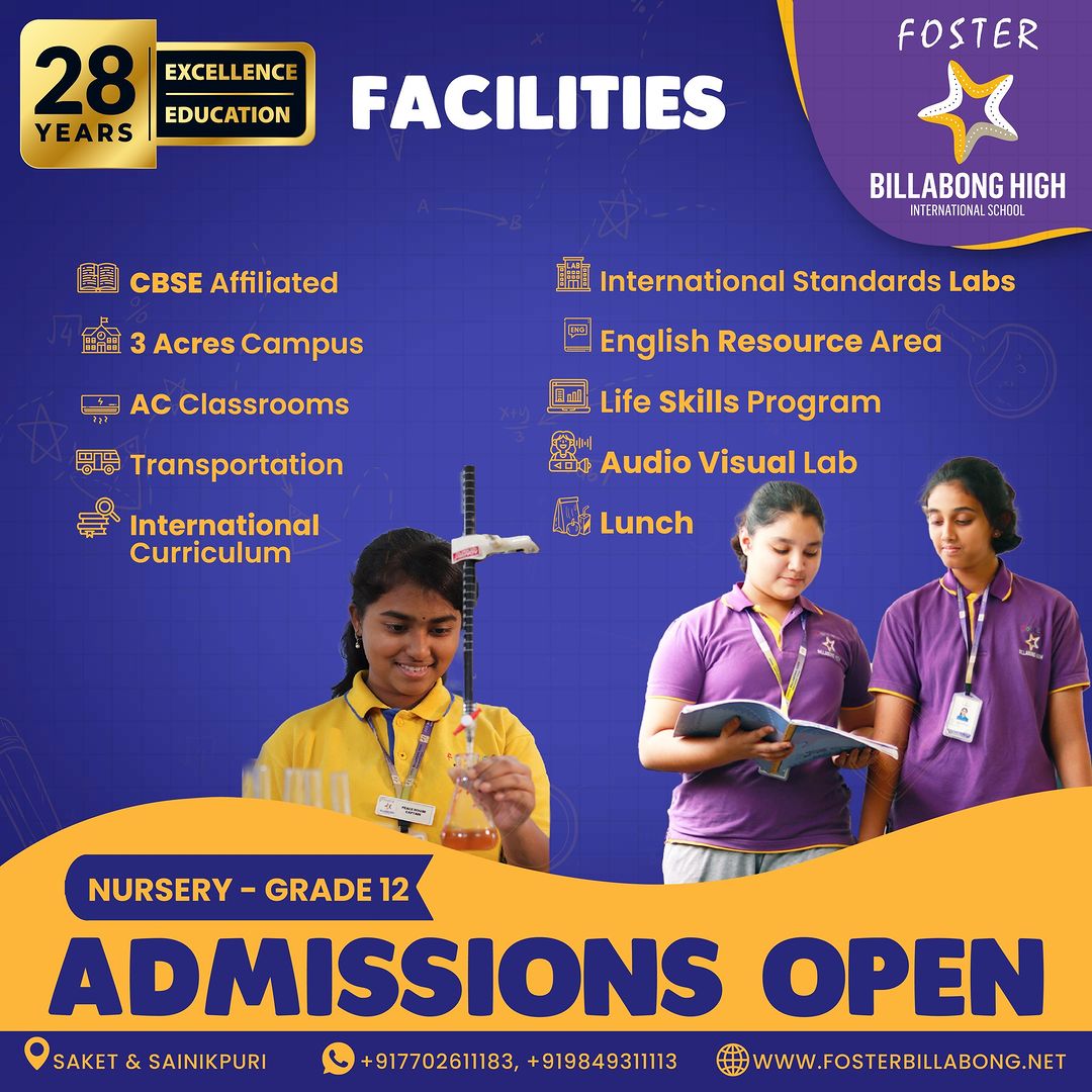 landing online – Foster Billabong High International School